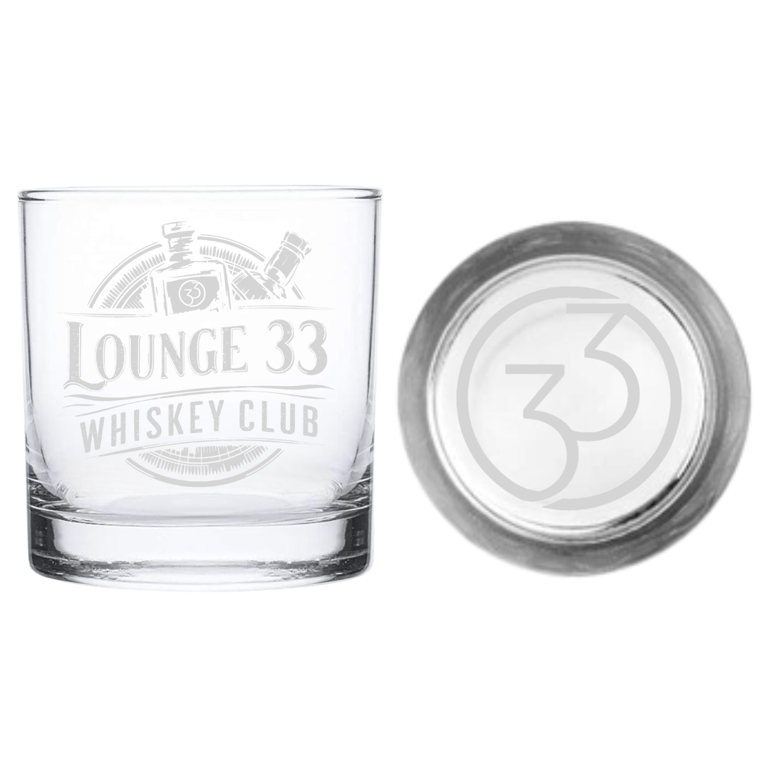 Lounge Whiskey Glass | Capitol + Lounge Thirty Three