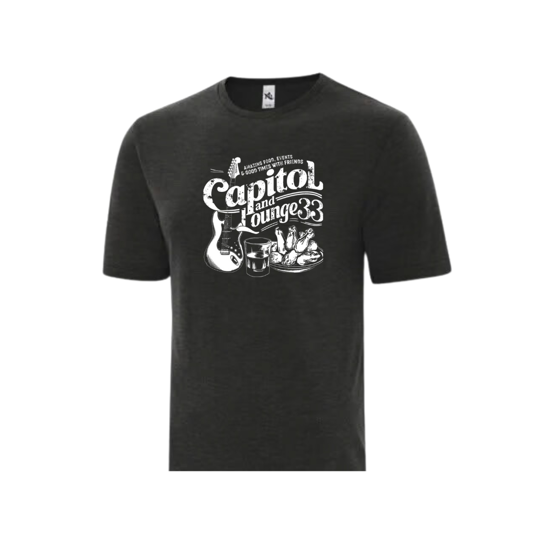 White T-Shirt | Capitol + Lounge Thirty Three